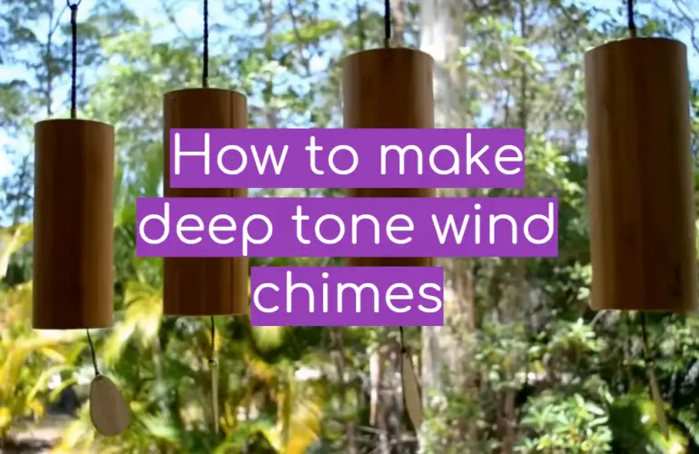 How to make deep tone wind chimes - WindChimesGuide
